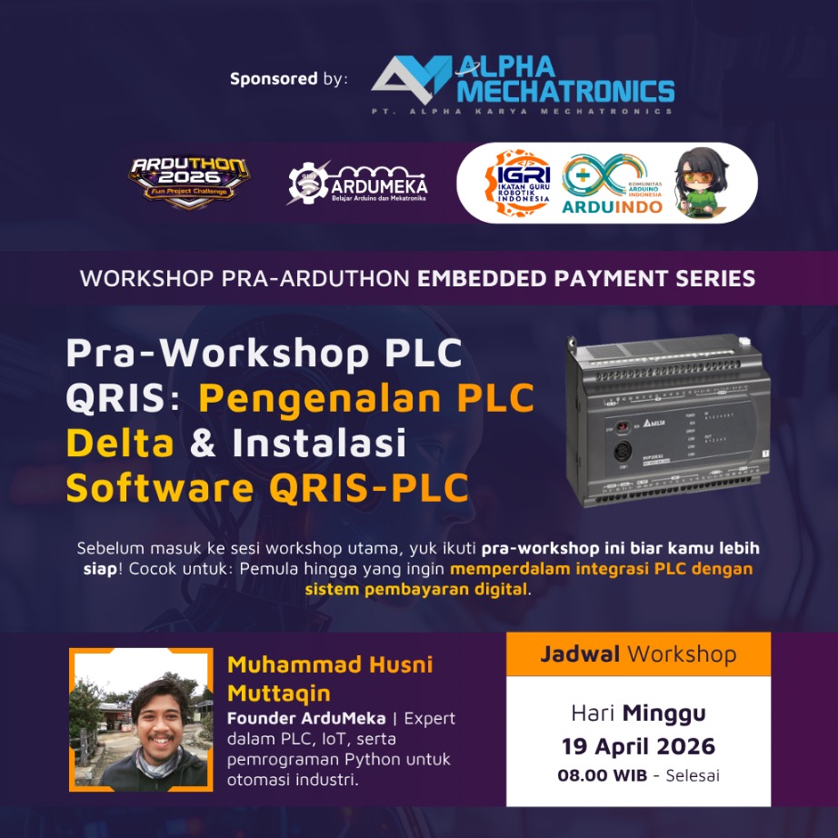 Pra-Workshop PLC QRIS: Pengenalan PLC Delta dan Instalasi Software QRIS-PLC