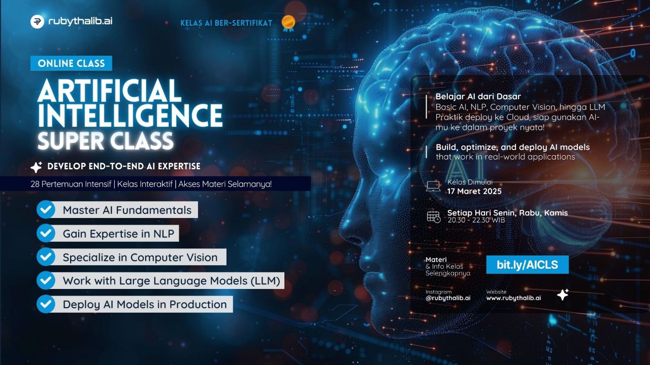 Artificial Intelligence Super Class | rubythalib.ai