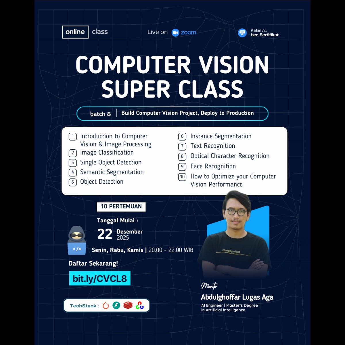 Computer Vision Super Class - Batch 8 | rubythalib.ai