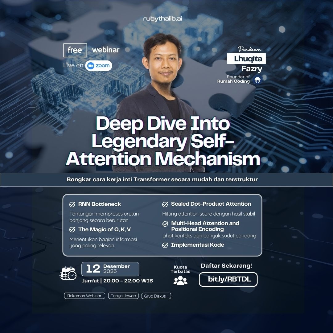 Free Webinar - Deep Dive Into Legendary Self-Attention Mechanism