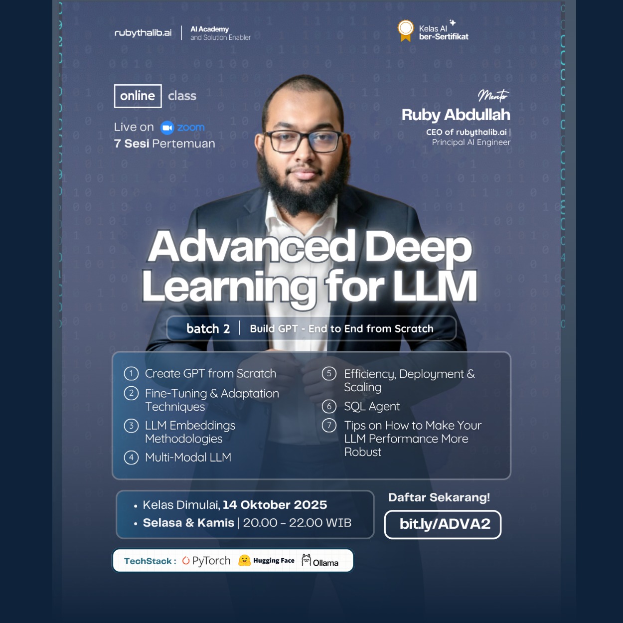 Advanced Deep Learning for LLM - Batch 2