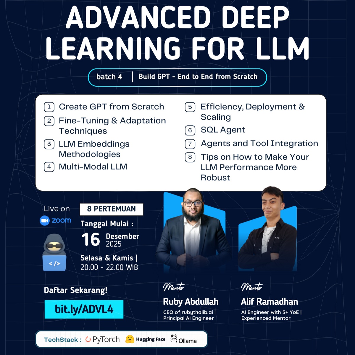 Advanced Deep Learning for LLM - Batch 4