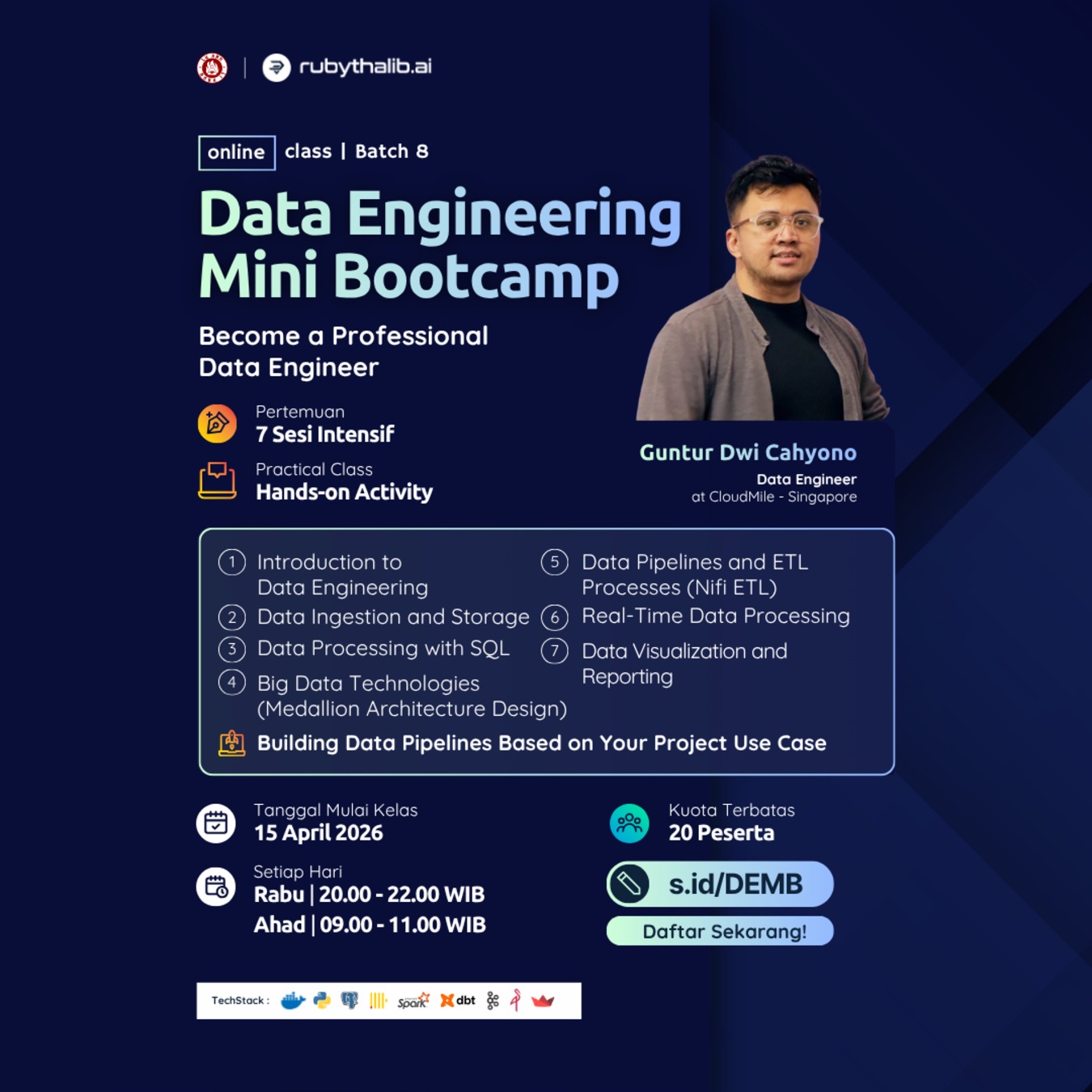 Data Engineering Mini Bootcamp - Batch 8