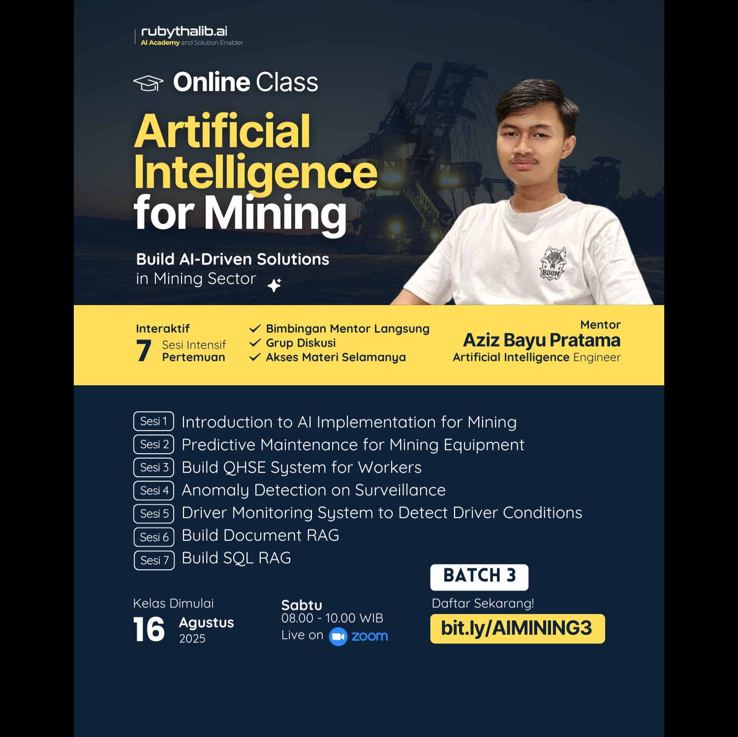 Artificial Intelligence for Mining | Batch 3