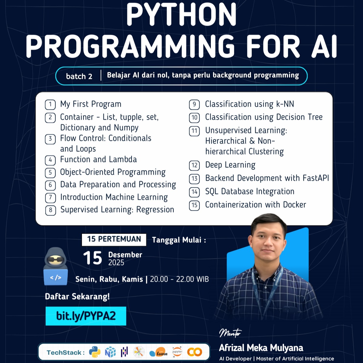 Python Programming for AI - Batch 2