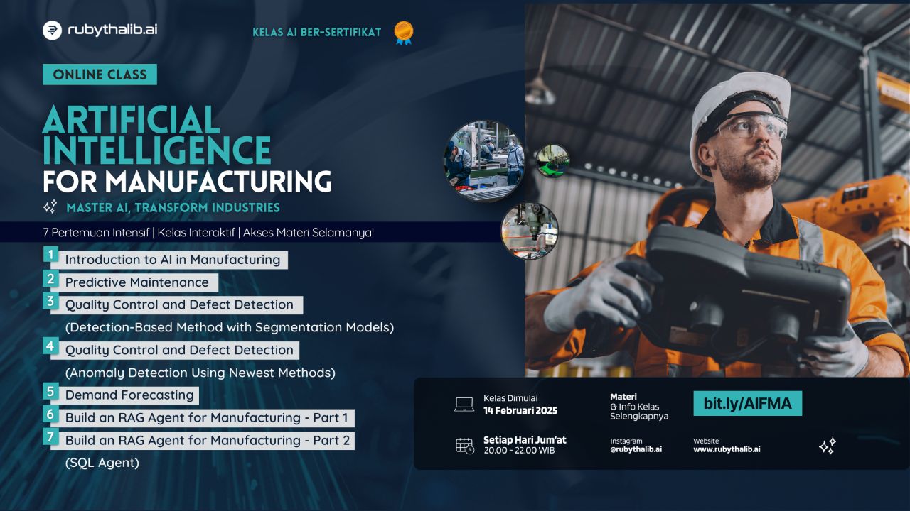 Artificial Intelligence for Manufacturing | rubythalib.ai