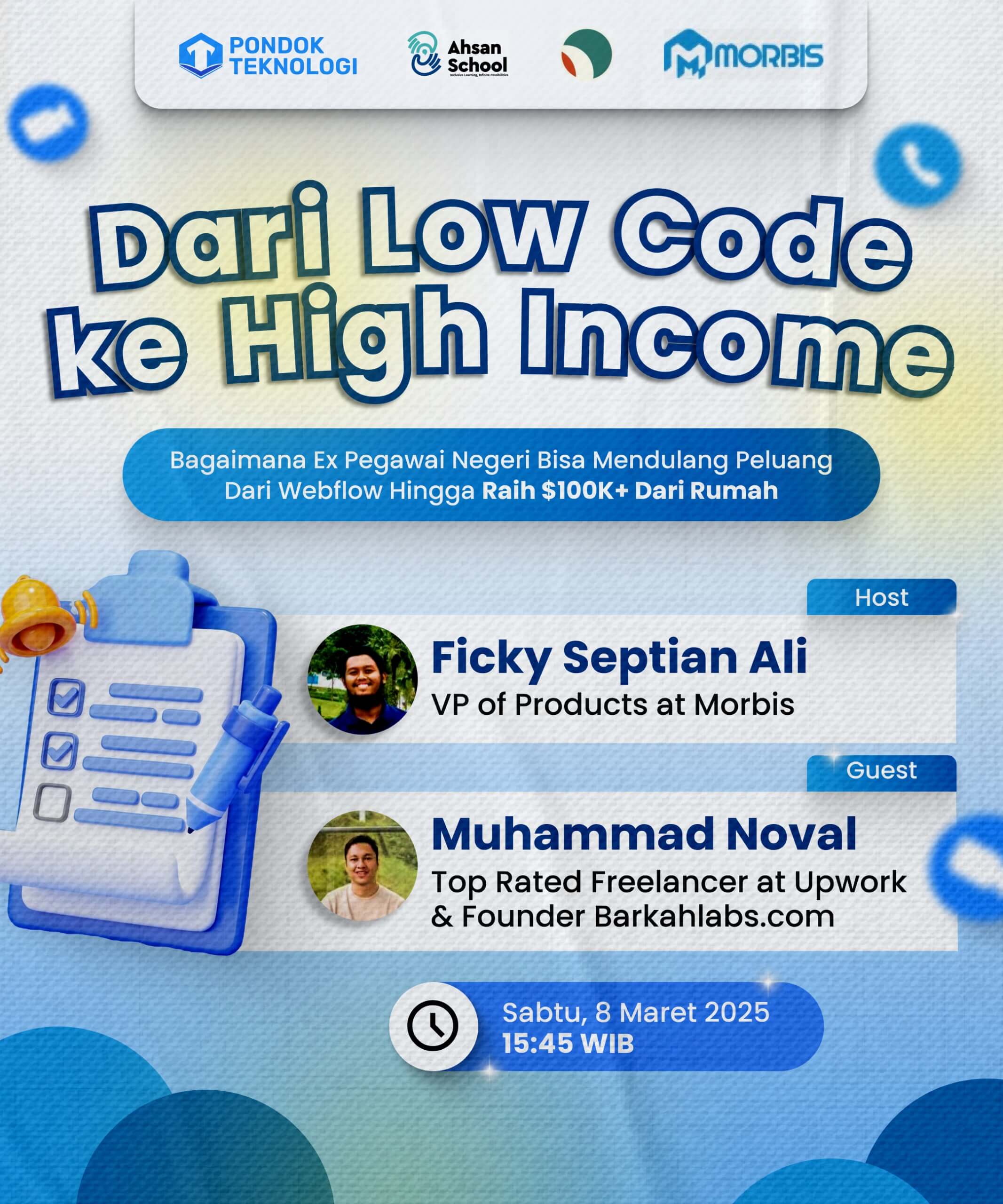 [END] Dari Low Code ke High Income | Sekolah Ahsan
